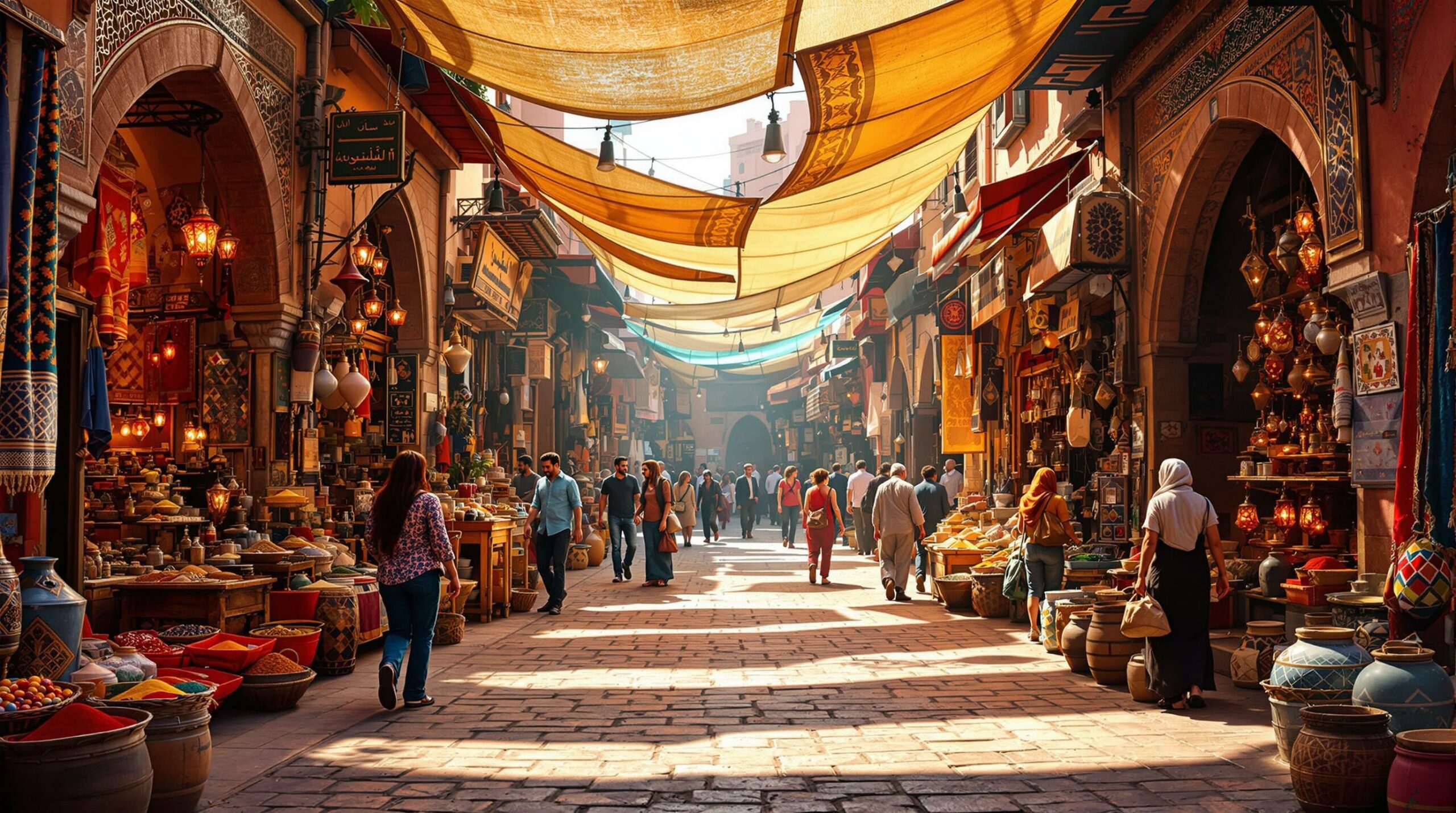 Visitez le souk de Marrakech : Une expérience shopping inoubliable ...