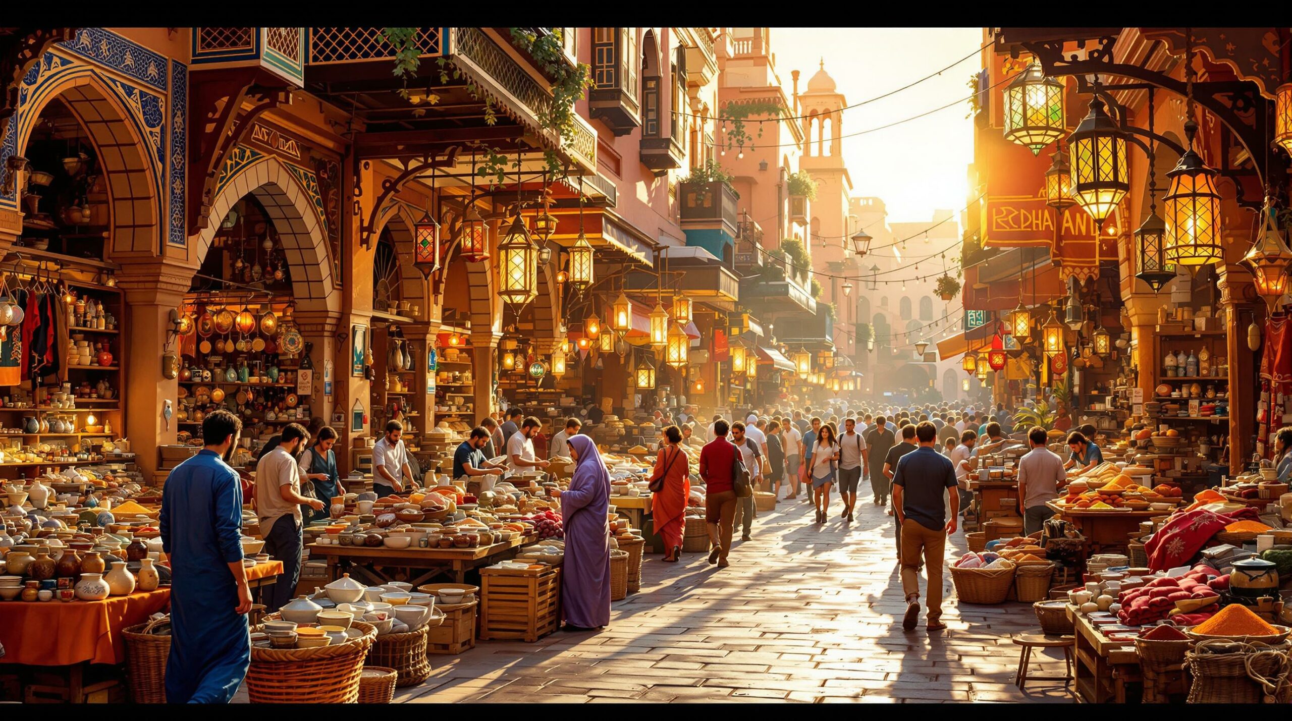 Découvrez le souk de Marrakech : un trésor de culture et d'artisanat à ...
