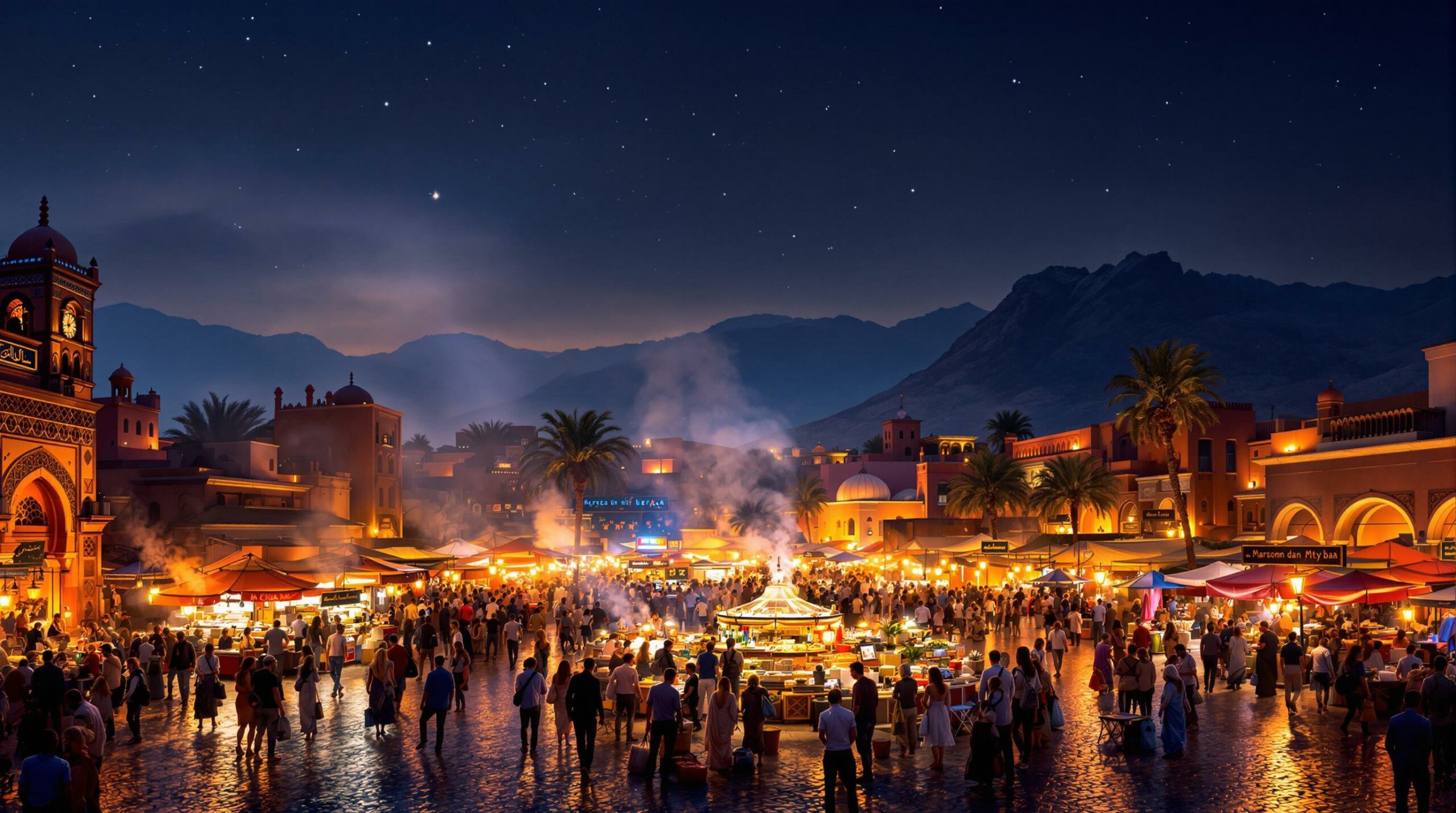 Découvrez Marrakech la nuit : Un voyage inoubliable au cœur de la magie ...