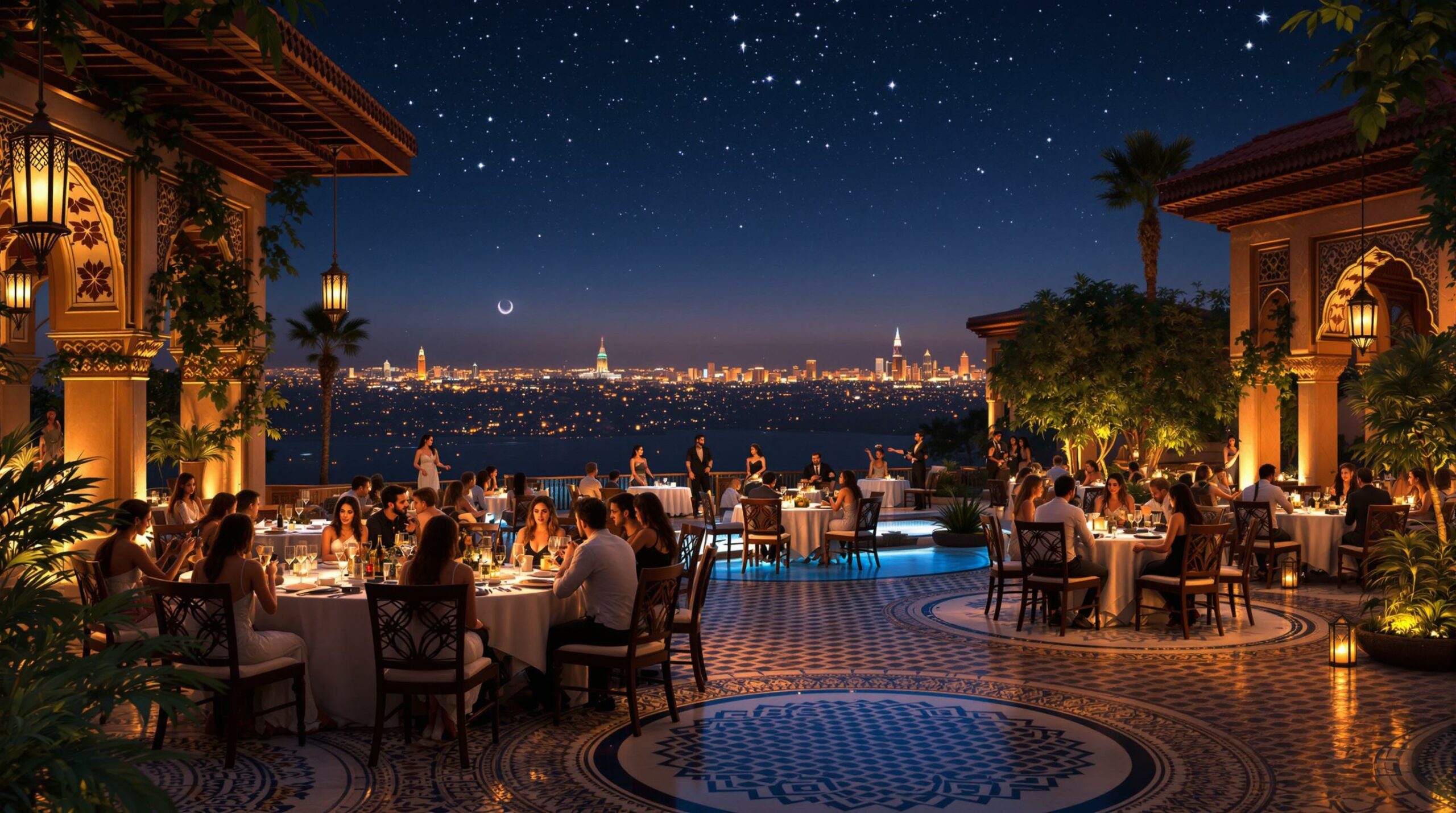 Vivez une soirée inoubliable au Palais Jad Mahâl : Dîner spectacle à ...